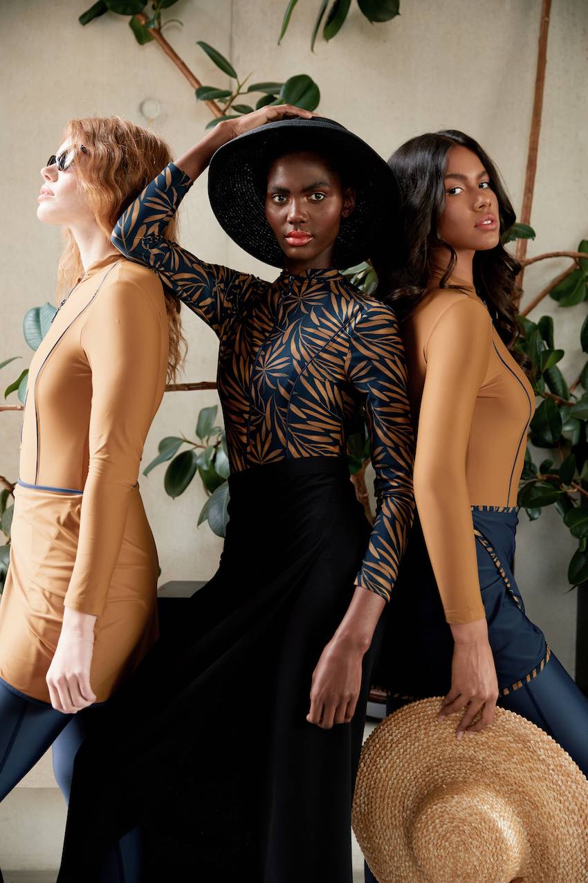 Sofia Print | Full Coverage Premium Modest Swimwear | LYRA Modest