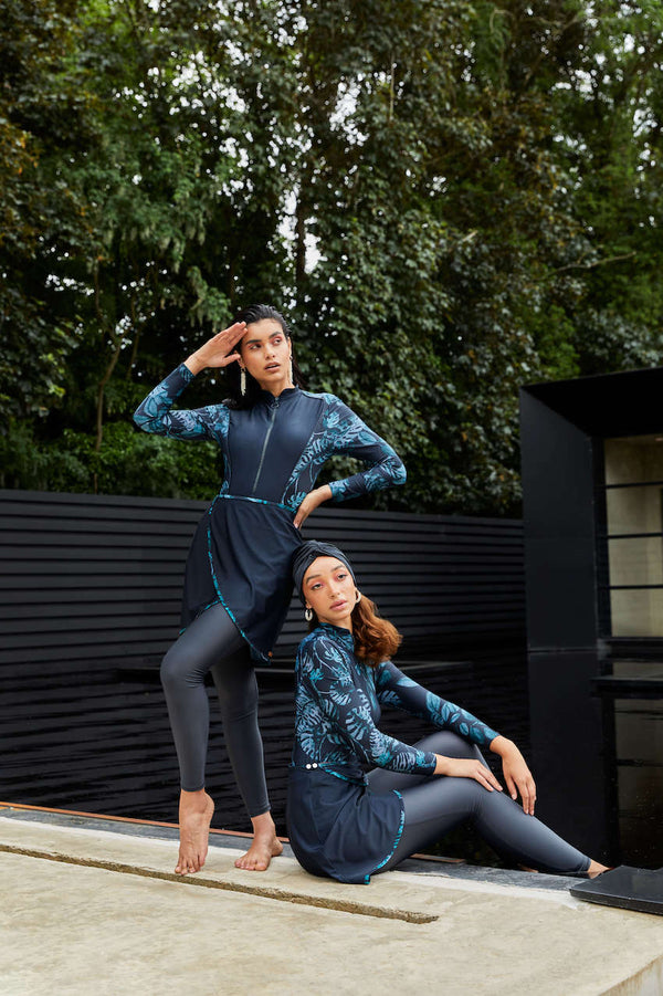 Sofia Panel | Full Coverage Premium Modest Swimwear | LYRA Modest