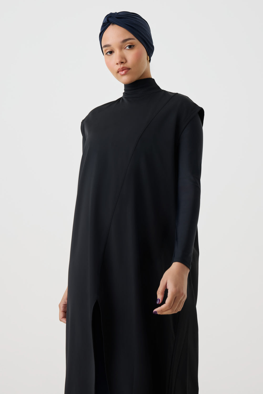 REEM Collarbone Crossover Cover-up | Full Coverage Swim Overall | Full ...